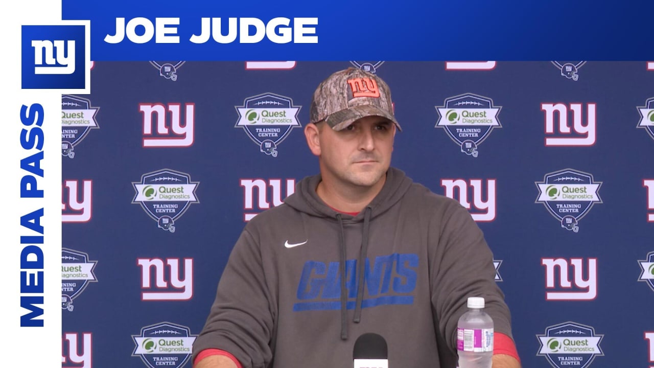 Coach Joe Judge breaks down recent roster moves