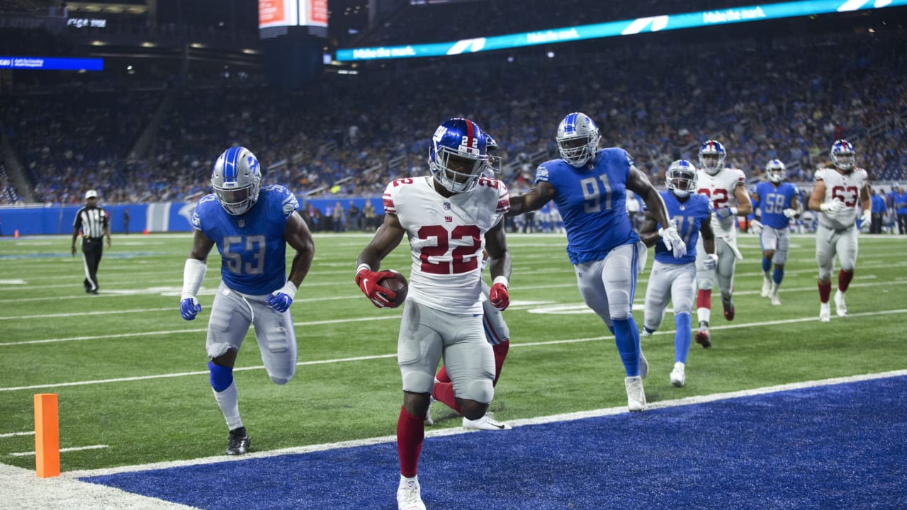 Who stood out in the Giants win over the Lions?