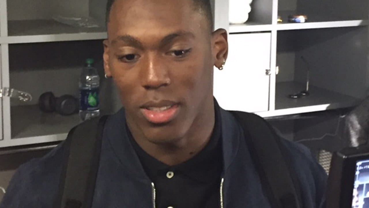 RB Wayne Gallman on his NFL debut