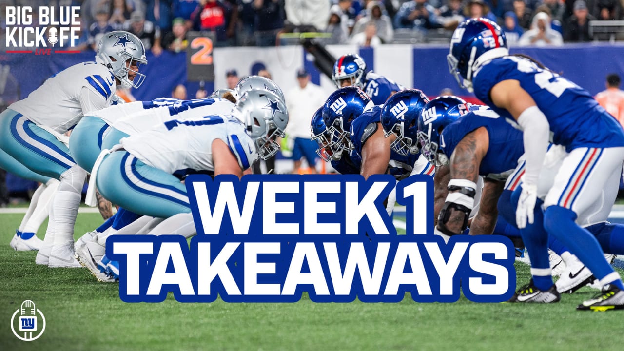 Big Blue Kickoff Live 9/12 | Week 1 Takeaways