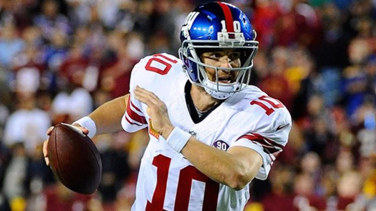 QB Eli Manning highlights vs. Washington Redskins