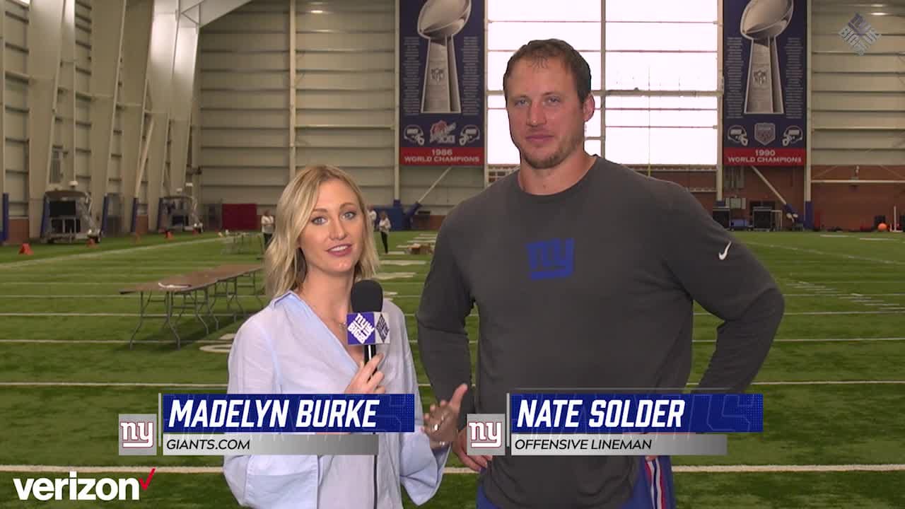 Giants Insider: Tackle Nate Solder