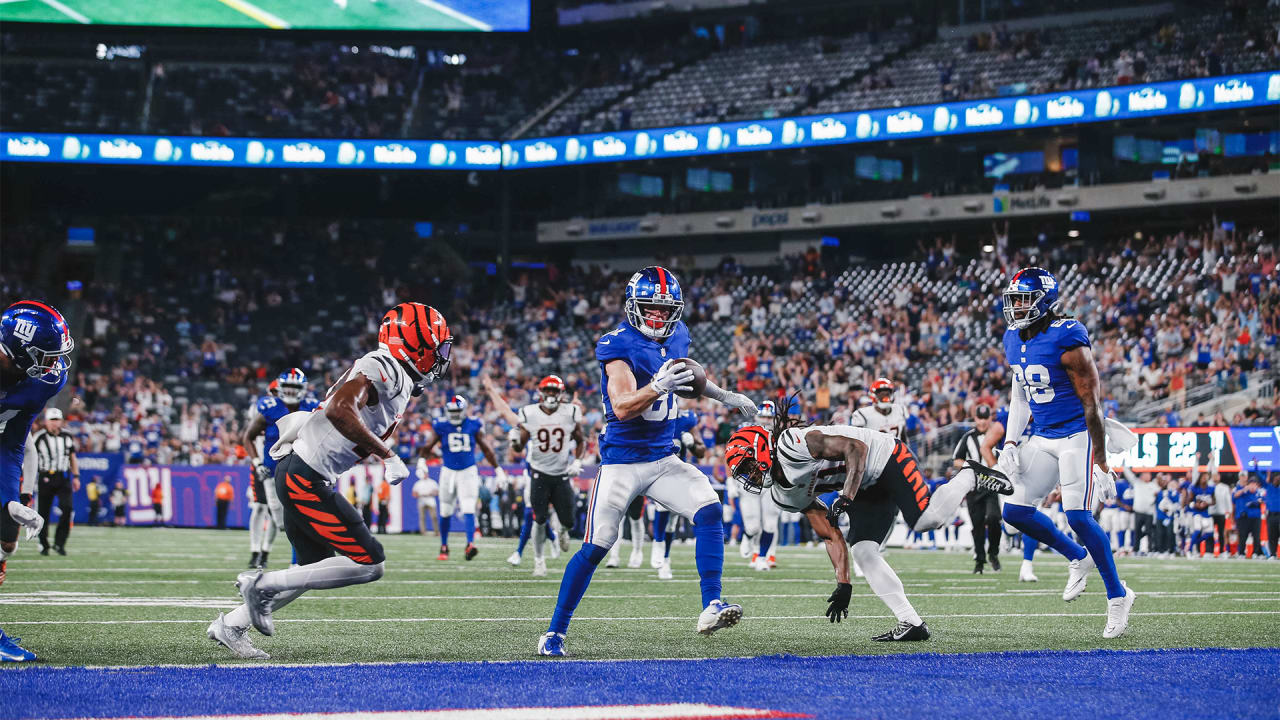 Davis Webb hits Alex Bachman for game-winning touchdown | Giants vs ...