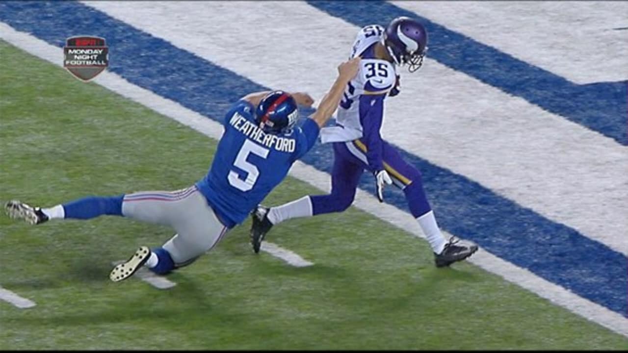 Vikings Marcus Sherels 86-yard punt-return TD