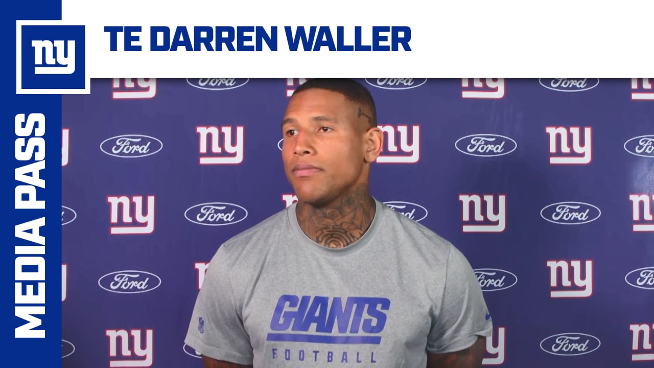 TE Darren Waller on intensity of Daniel Jones