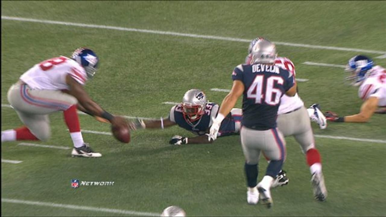 Adrian Tracy fumble recovery