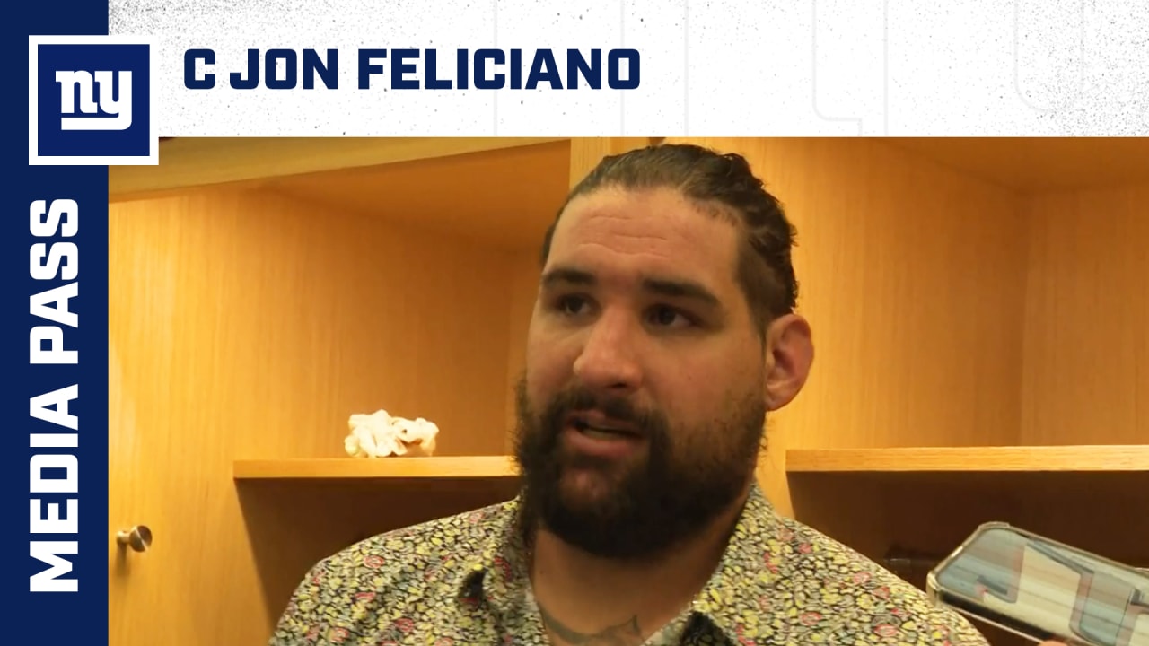 C Jon Feliciano on moving onto Week 4