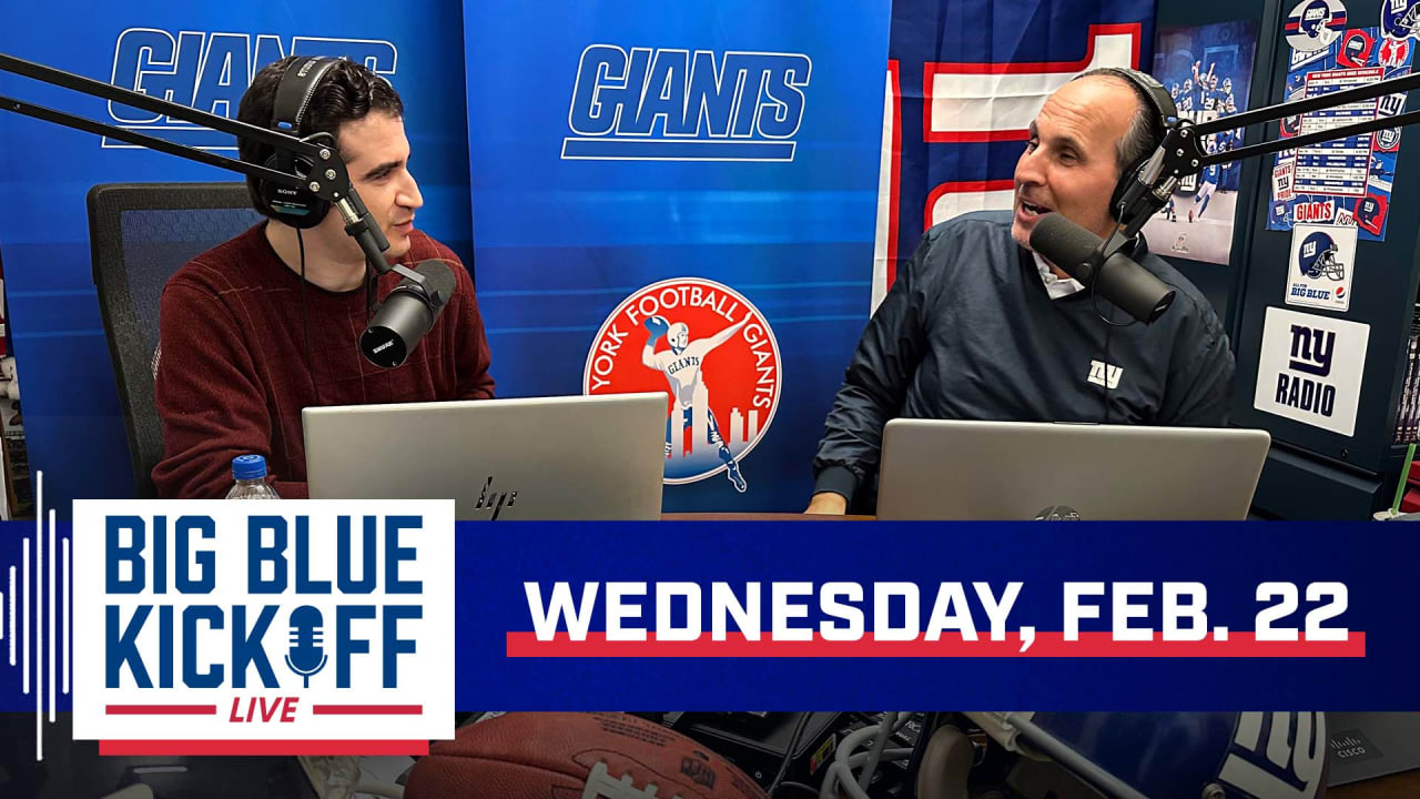 Big Blue Kickoff Live 2/22 | Franchise Tag Window Opens