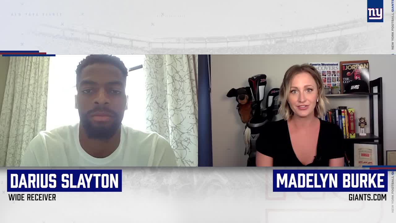 Giants Insider: Darius Slayton on offseason program, Daniel Jones