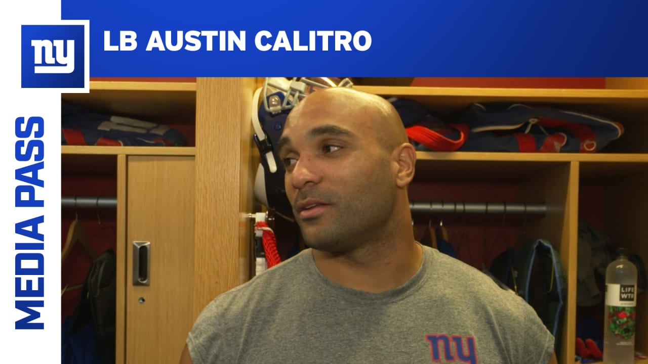 LB Austin Calitro on making Giants debut