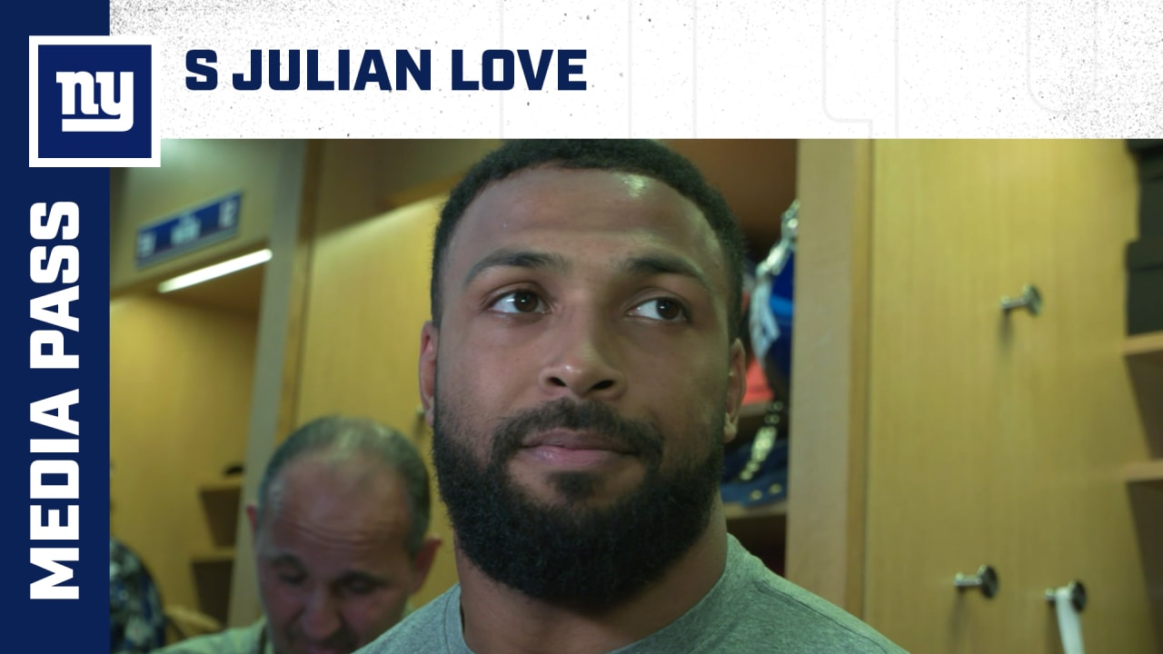 S Julian Love on taking over Xavier McKinney's duties