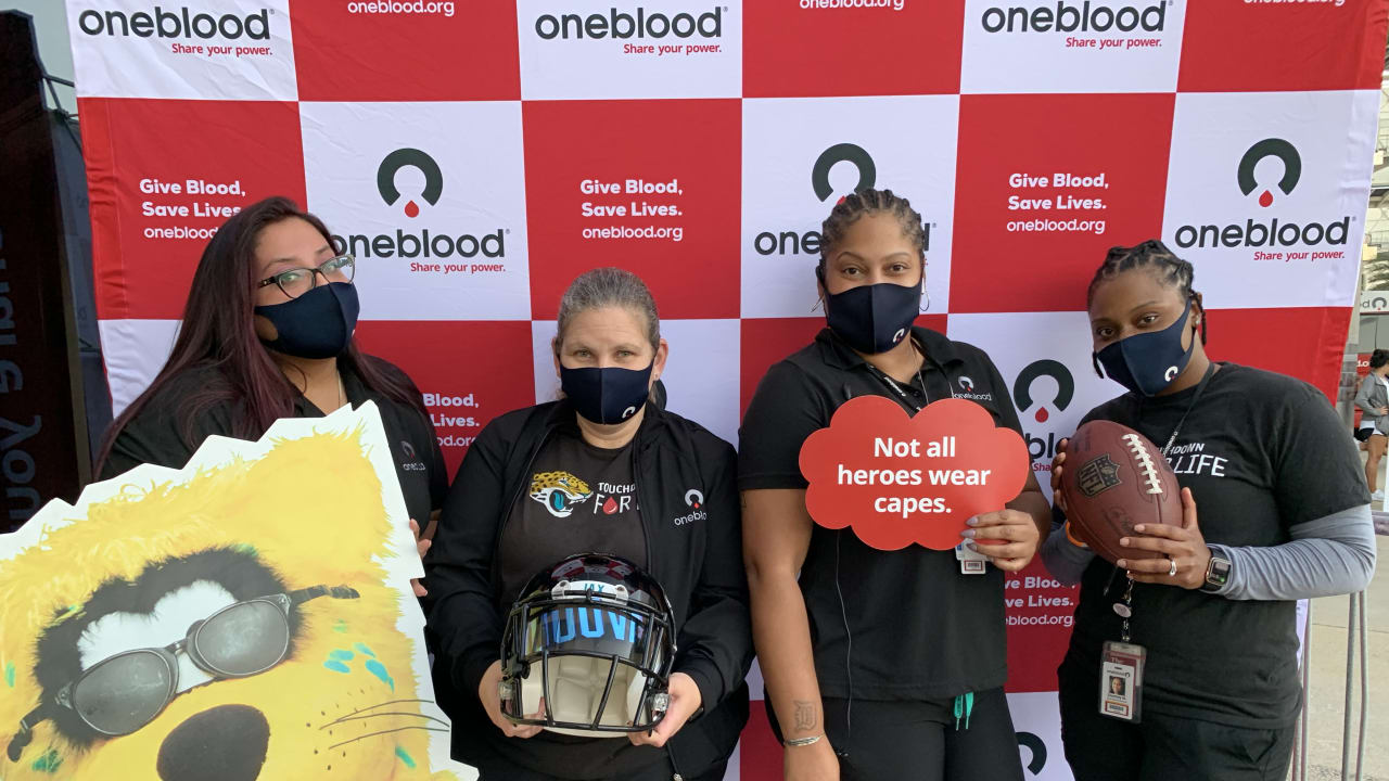 Jaguars and OneBlood Partner to Save Lives