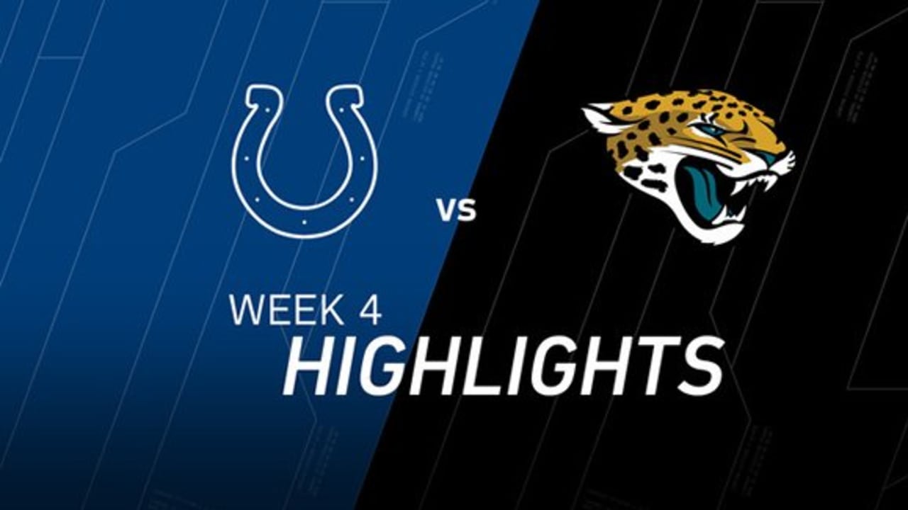 Week 4: Colts vs. Jaguars highlights