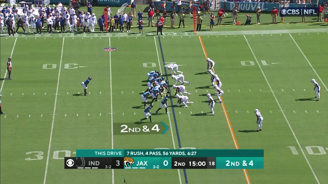 Brenton Strange Nearly Scores his First NFL TD on 17-Yard Reception