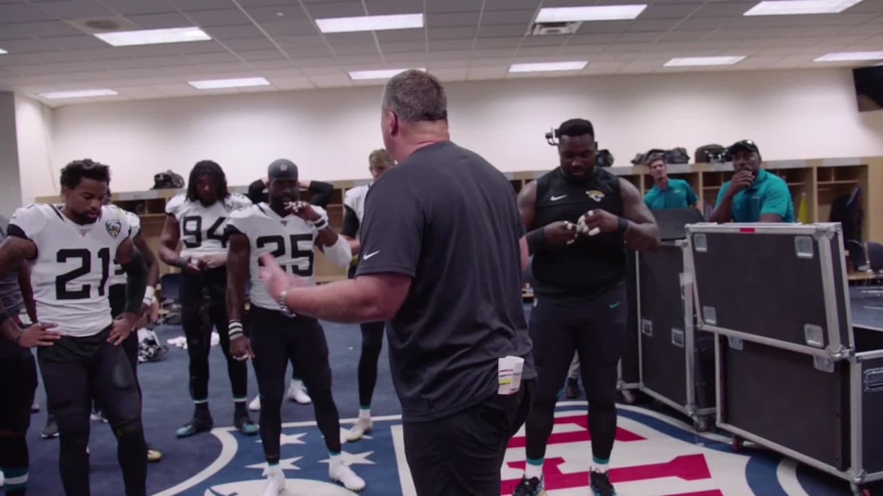 Postgame Locker Room Speech - Jaguars vs. Broncos