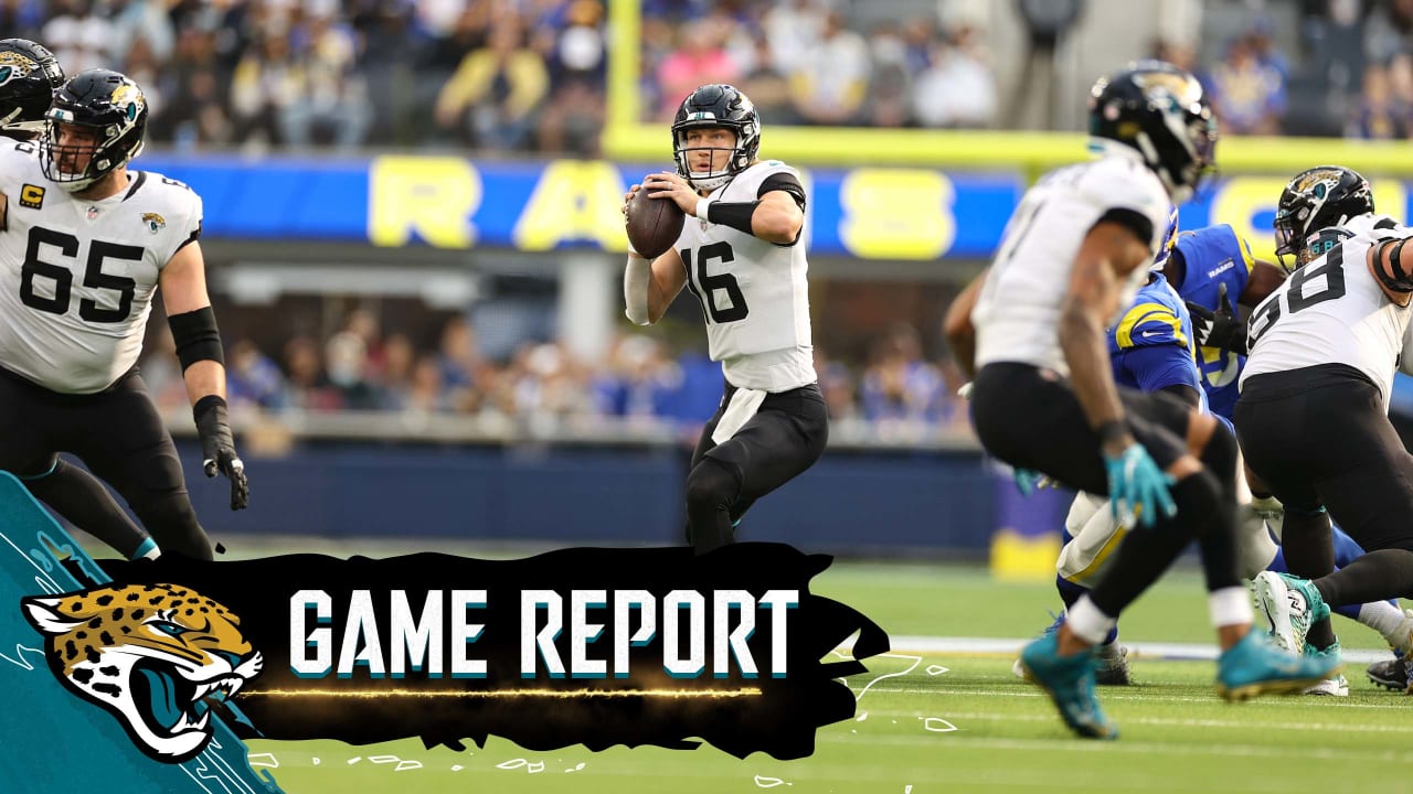 Game report: Rams 37, Jaguars 7