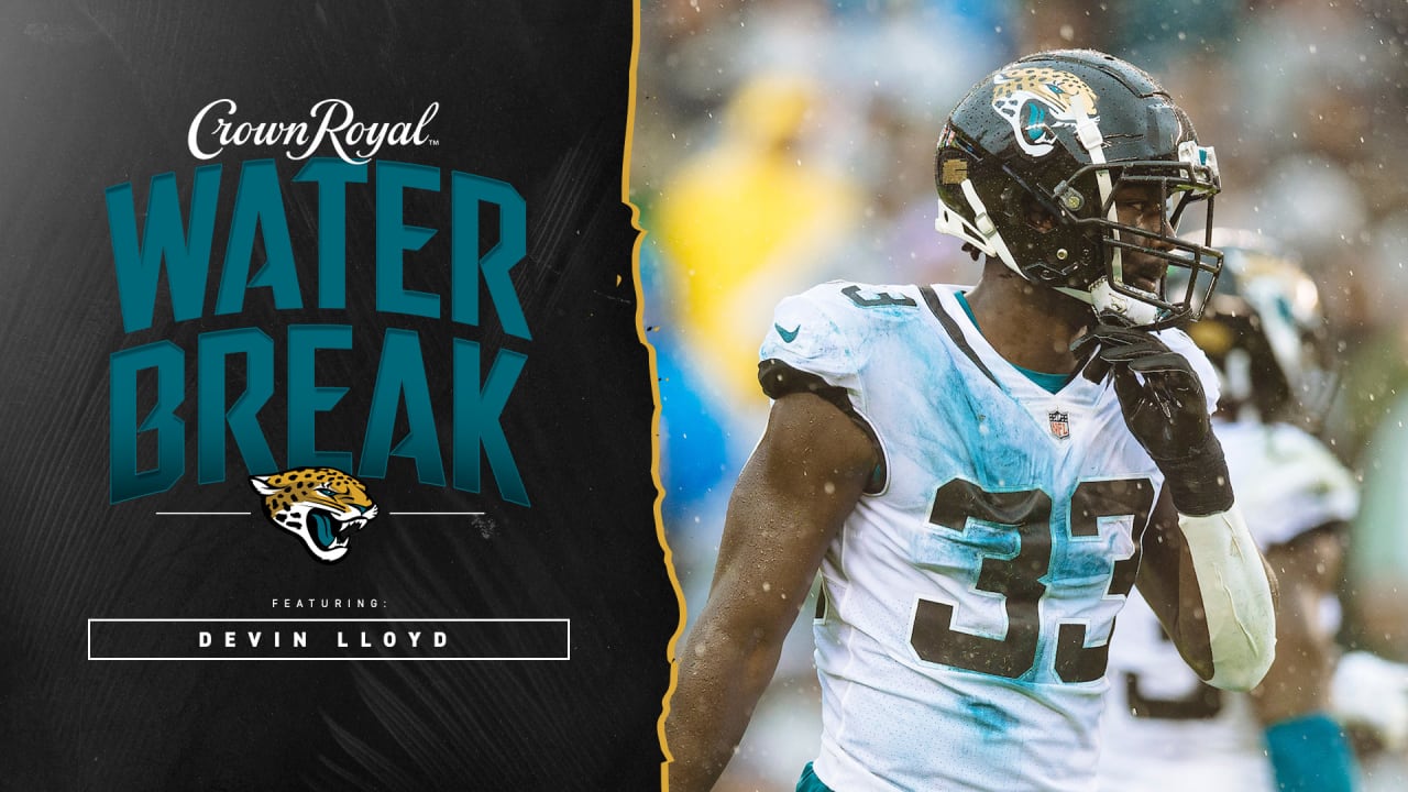 Devin Lloyd on next step for Jaguars defense | Crown Royal Water Break