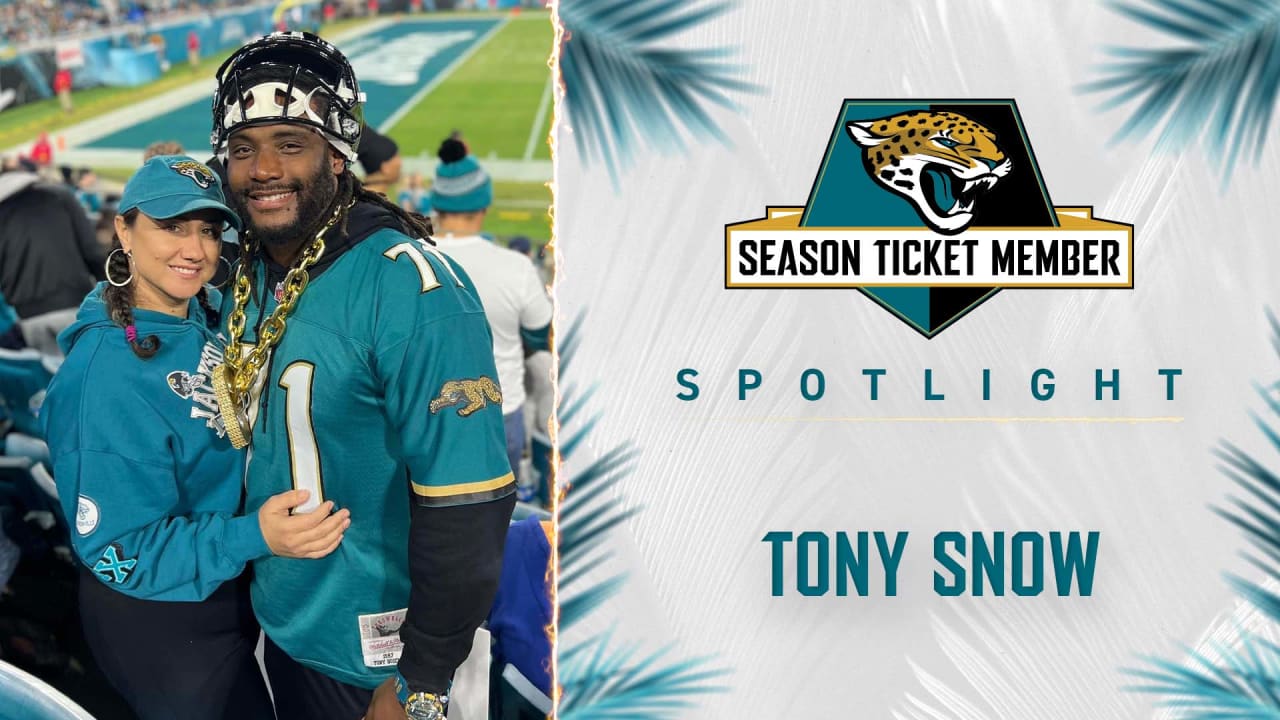 Jacksonville Jaguars Season Ticket Member Spotlight | Meet Tony Snow ...