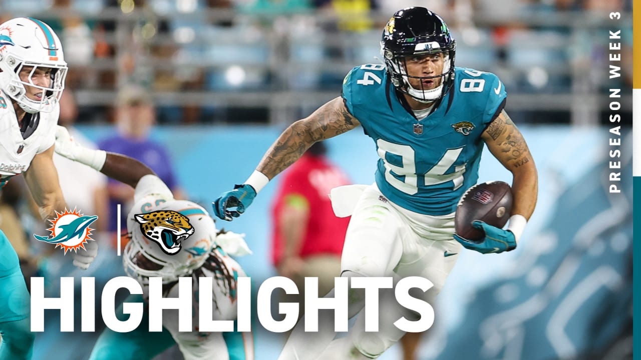Jaguars' top plays vs. Dolphins Preseason Week 3