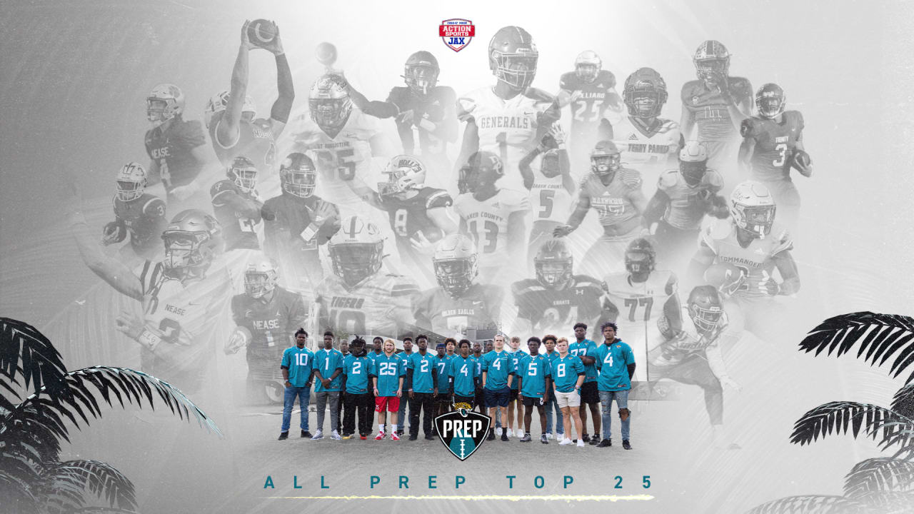 Jaguars PREP and Action Sports Jax ALL PREP Top 25 Announced