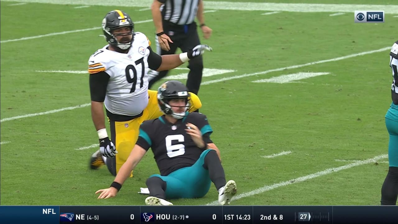 Keelan Cole snags Jake Luton's strong throw