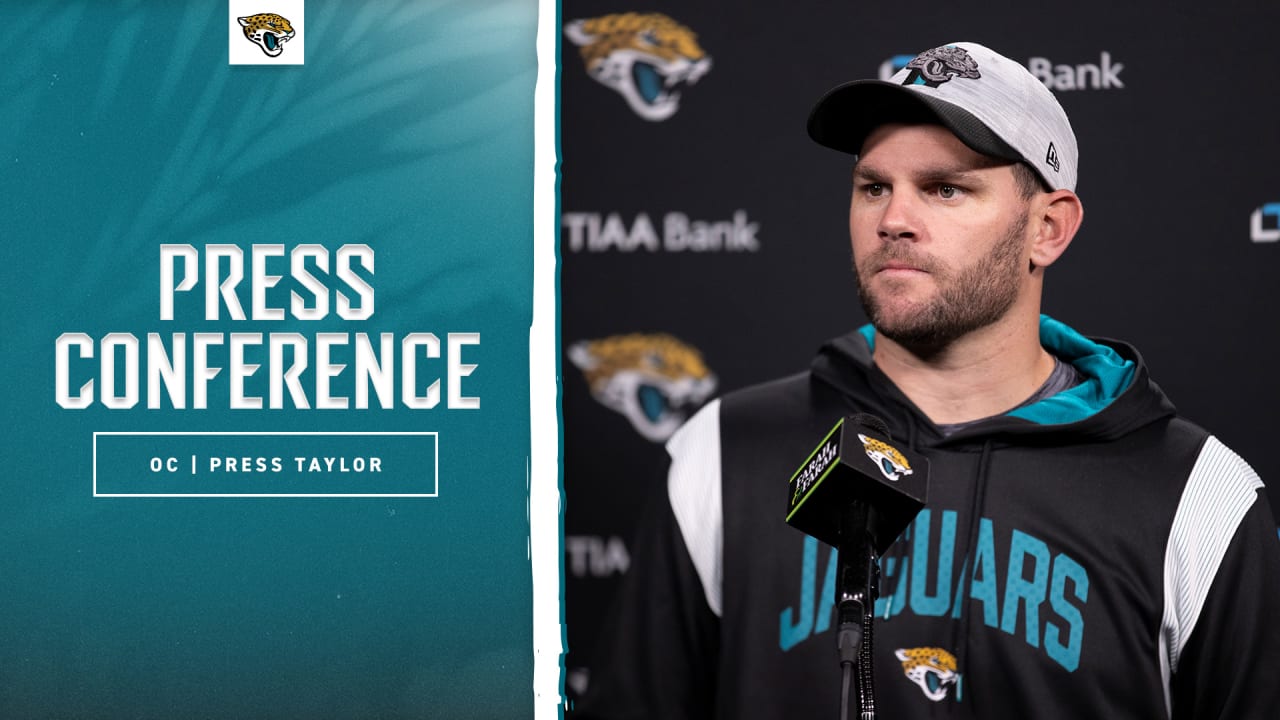 Press Taylor on O-line changes & prep for Jets defense | Press ...