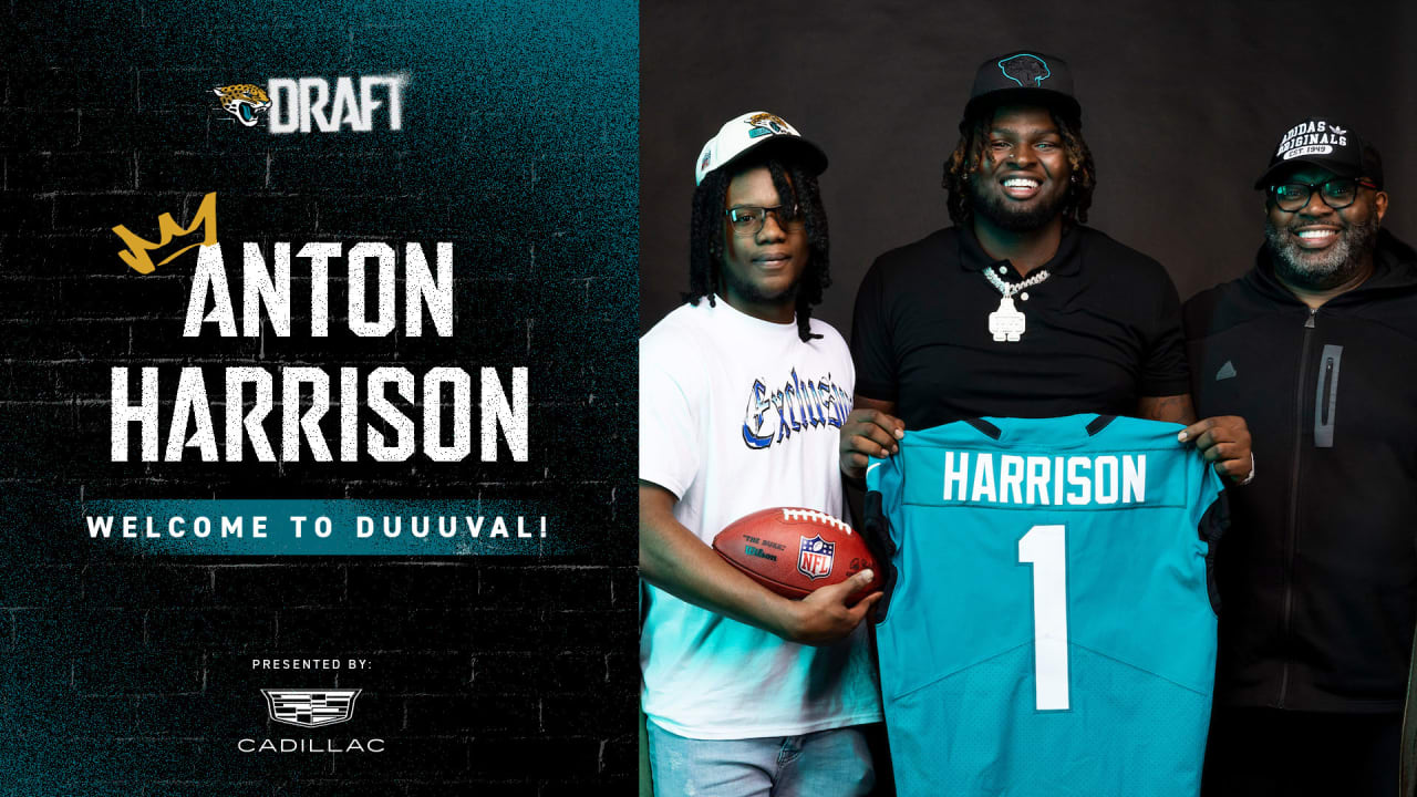 Anton Harrison Arrives in Jacksonville | 2023 NFL Draft | Jacksonville ...