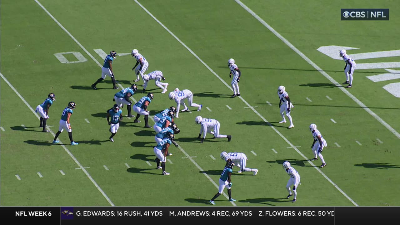 Lawrence's 10-Yard TD Pass to Brenton Strange Marks TE's First Career Score