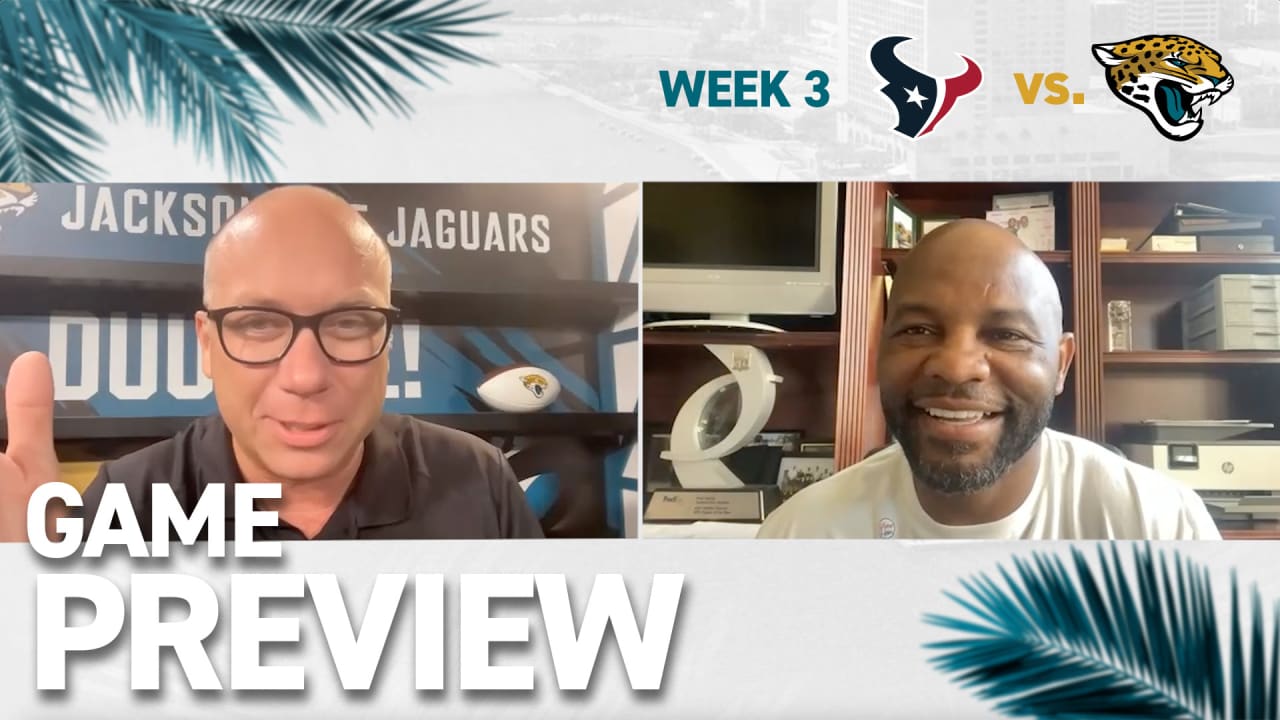 Texans vs. Jaguars Preview w/ Fred Taylor | Week 3 | Countdown to Kickoff | Jacksonville Jaguars