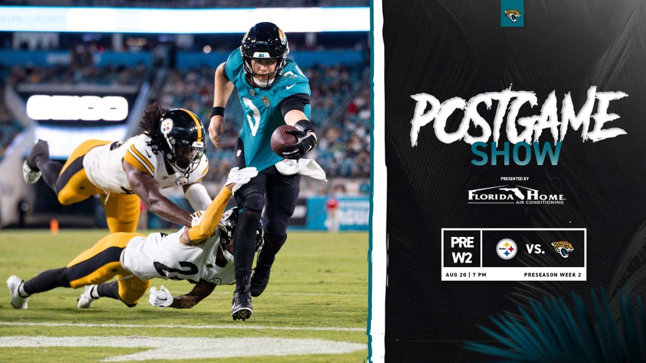 Pittsburgh Steelers (16) vs. Jacksonville Jaguars (15) | Postgame Show ...