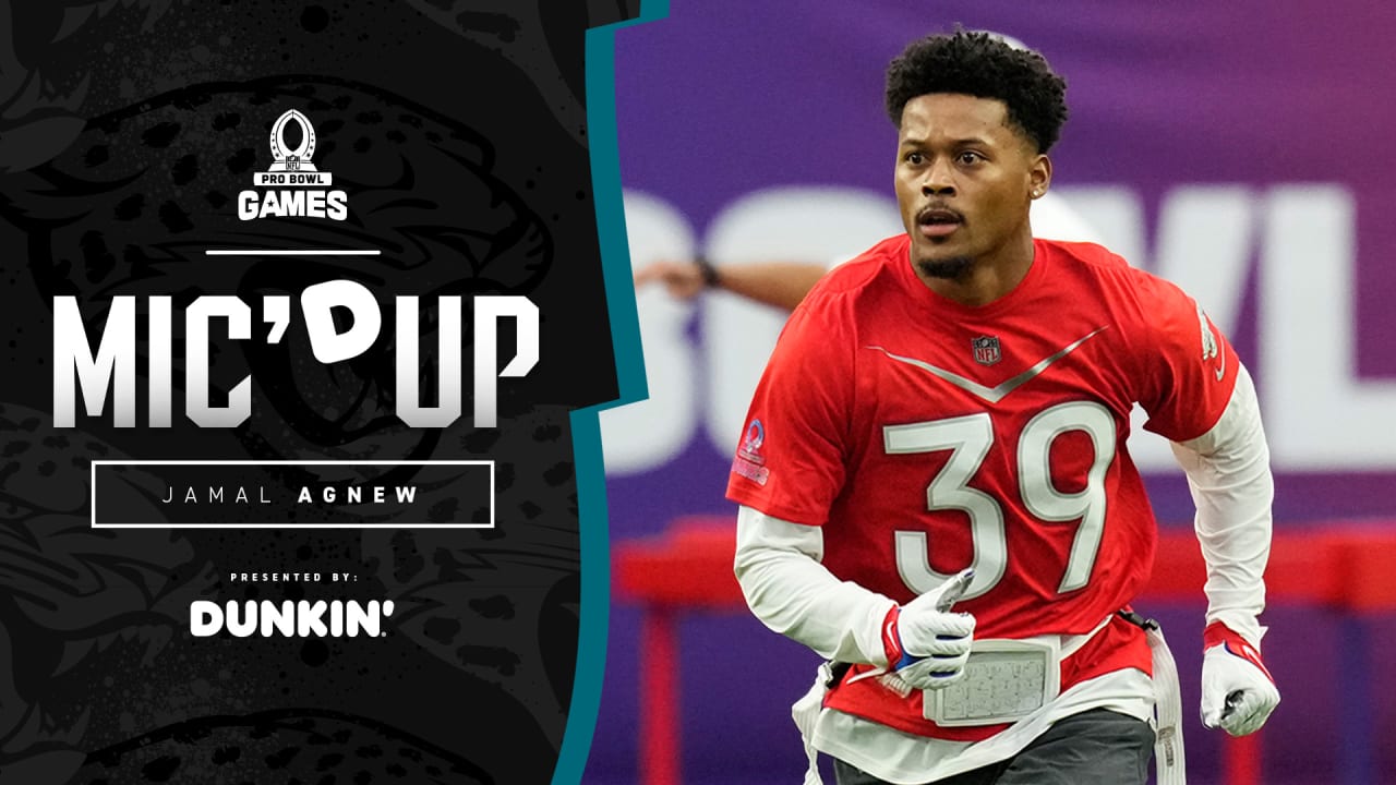 "I do a little bit of everything." Jamal Agnew mic'd at the Pro Bowl ...