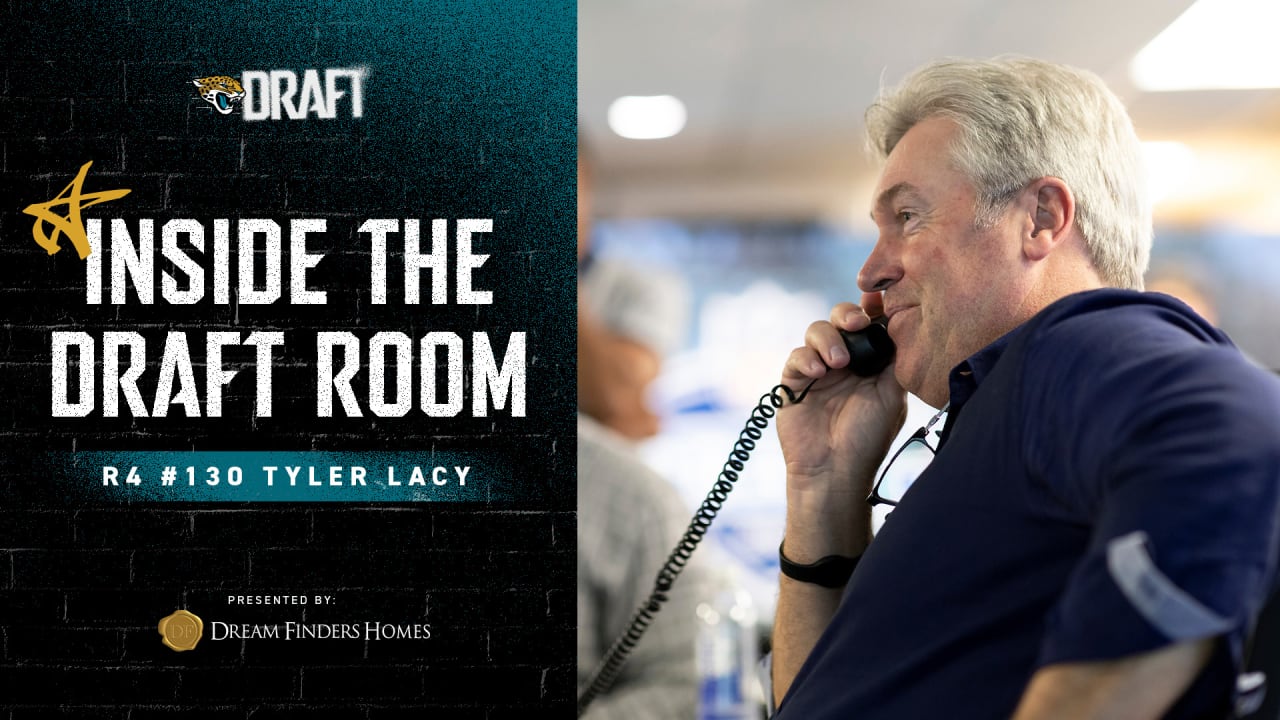 Inside the Draft Room: Tyler Lacy Gets the Call | 2023 NFL Draft ...