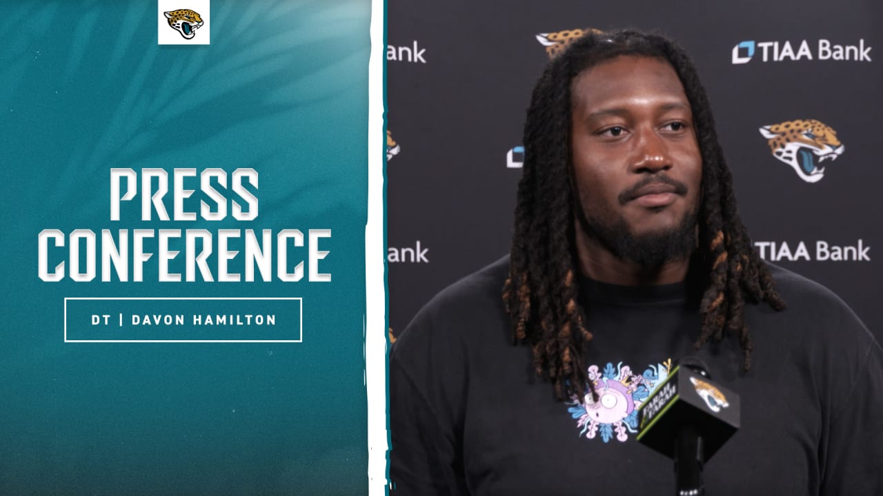 DaVon Hamilton: "As a team, we know we can play." | Press Conference ...