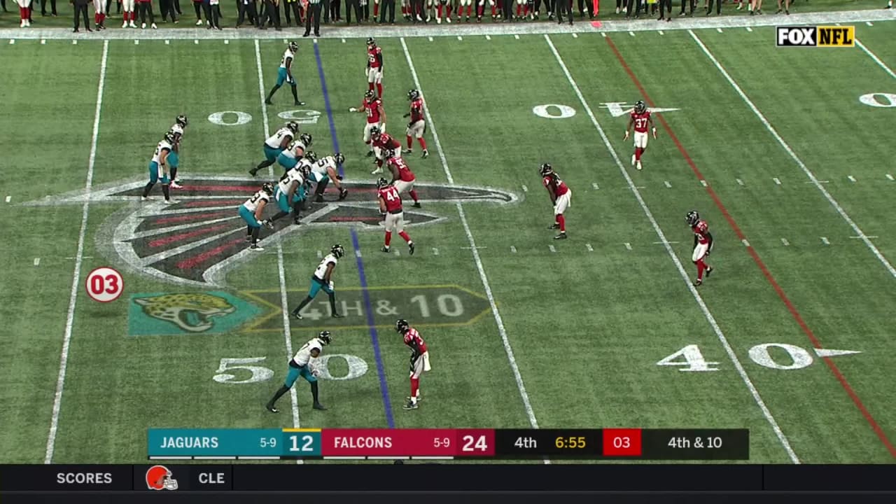 Conley displays toe-drag swag on fourth-down sideline grab