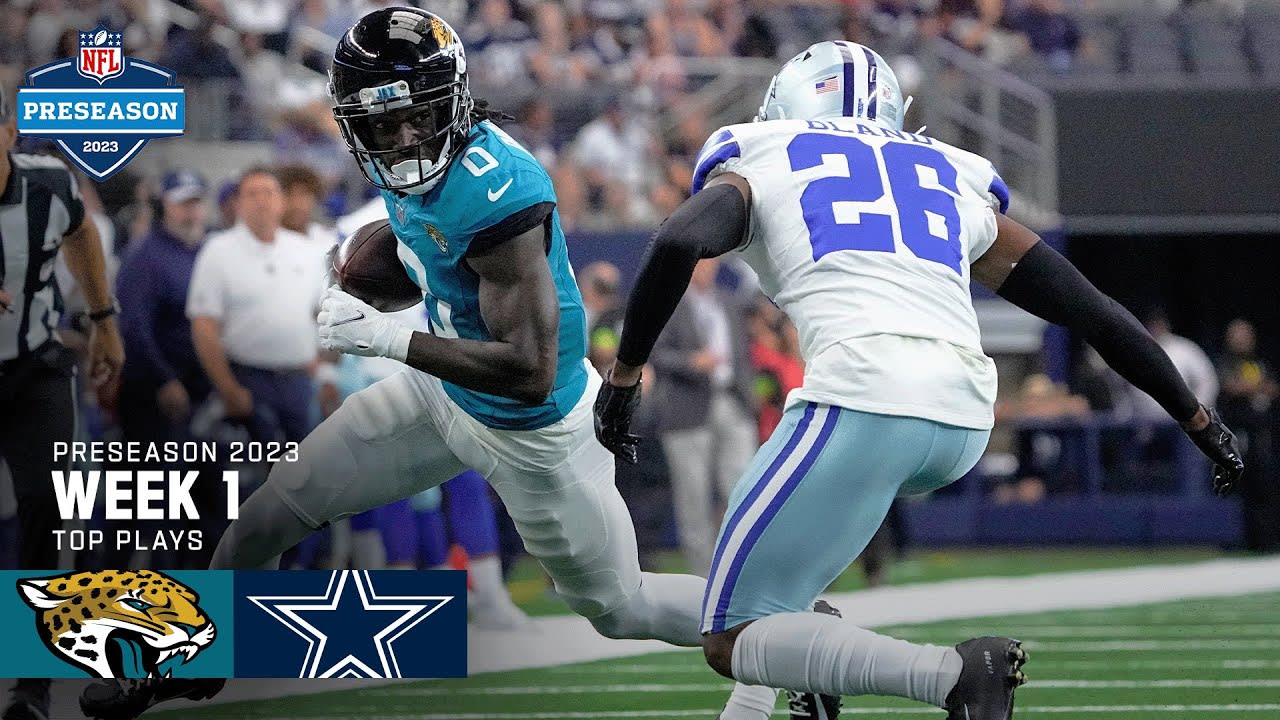 Jaguars' top plays vs. Cowboys Preseason Week 1