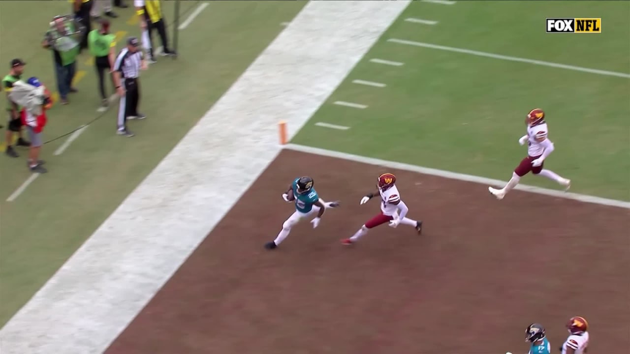 HIGHLIGHT | James Robinson snags TD catch in first game back from ...
