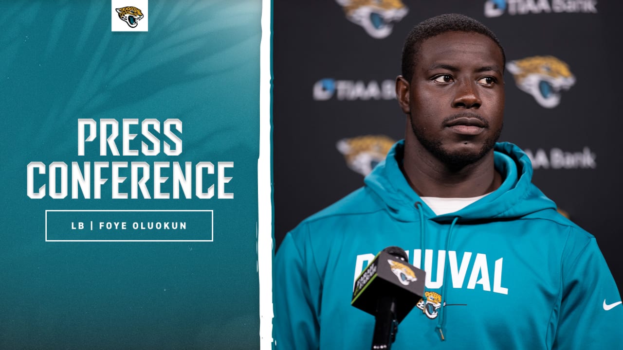 Foye Oluokun: "I got confidence in the boys..." | Press Conference | Jacksonville Jaguars