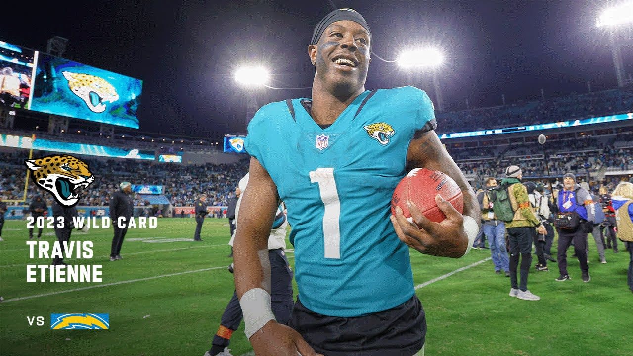 Highlight | Travis Etienne best plays from 121-yard game Super Wild Card Weekend