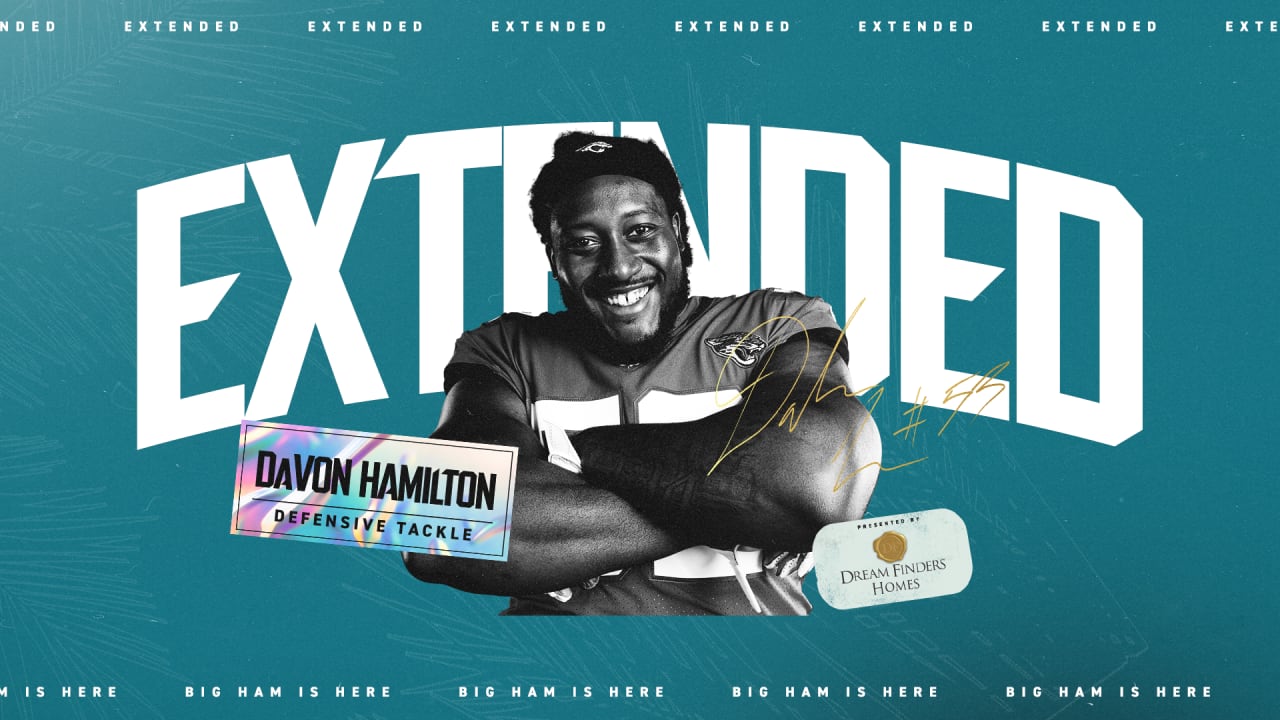 Roster Moves: Jacksonville Jaguars Extend Defensive Tackle Davon Hamilton