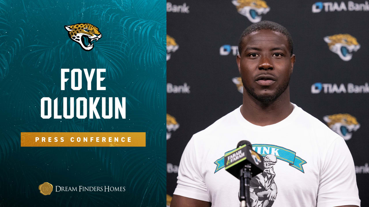 Foye Oluokun: "Elevate My Game, Elevate This Defense." | Press Conference | Jacksonville Jaguars