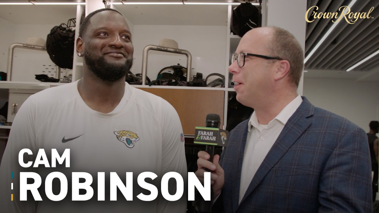 Cam Robinson on Playing Steelers in Pittsburgh | Water Break ...