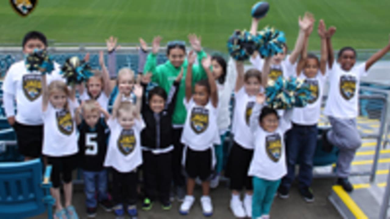 Jaguars celebrate young fans in new club