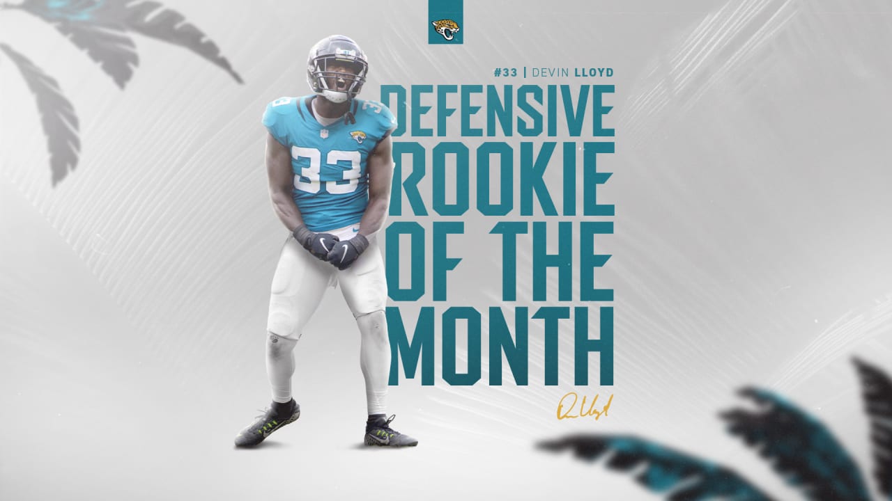 Jaguars Devin Lloyd: NFL Rookie of the Month