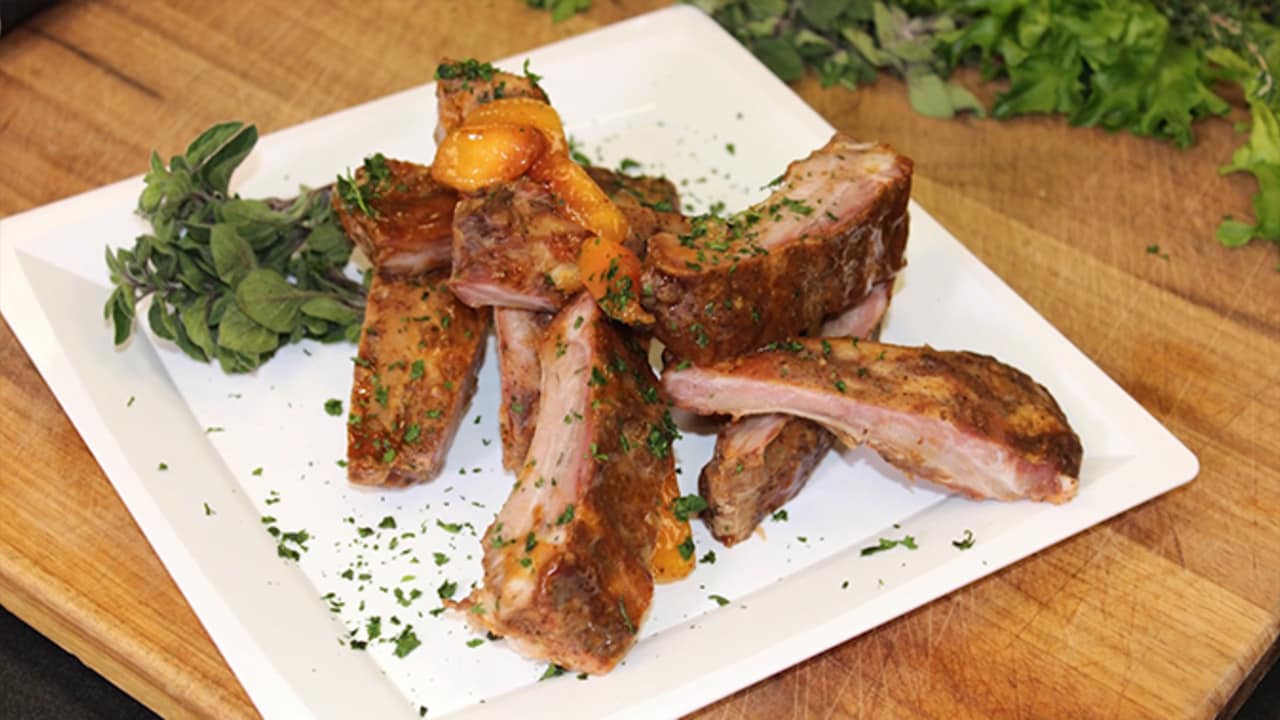 Game Day Grub: Grilled ribs