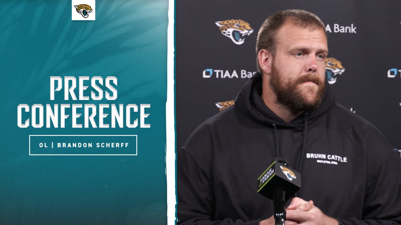Brandon Scherff: "It's all about sticking together." | Press Conference ...