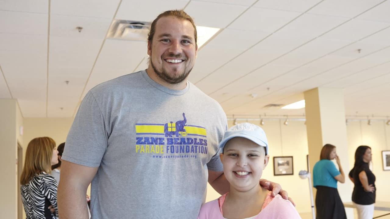 Zane Beadles Walter Payton NFL Man of the Year Nominee