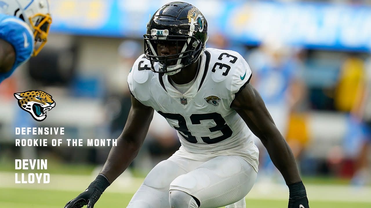 Defensive Rookie of the Month Devin Lloyd's best plays