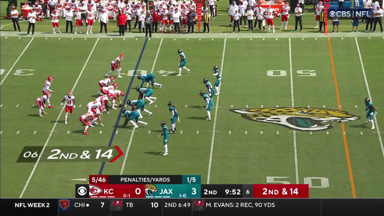 Mahomes' Massive Launch Results in INT to Andre Cisco in Double Coverage