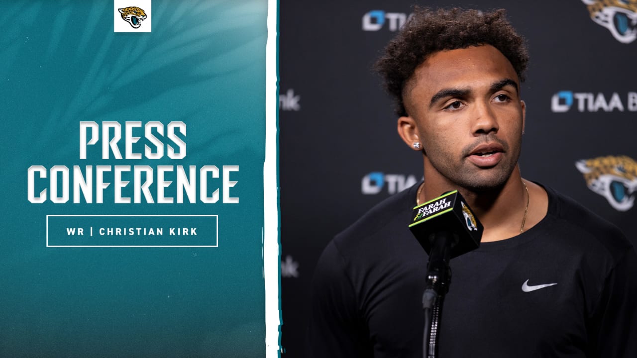 Christian Kirk: "We're going to correct and get better" | Press Conference | Jacksonville Jaguars