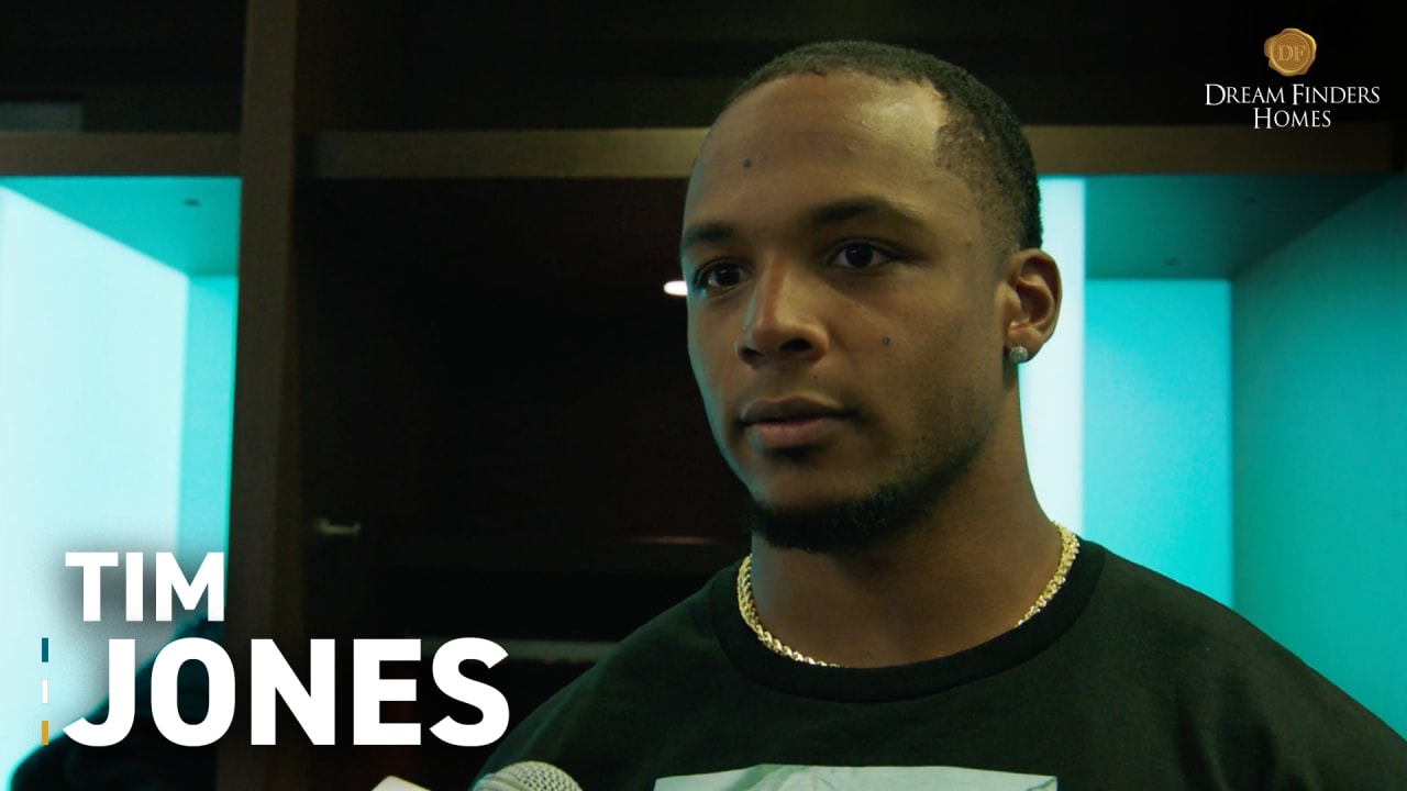 Jones: "You can put anybody out there and they'll make plays ...